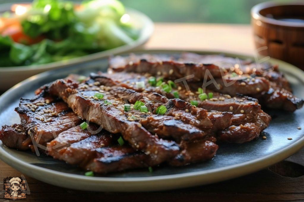 Maui Short Ribs - On Kitchen Table